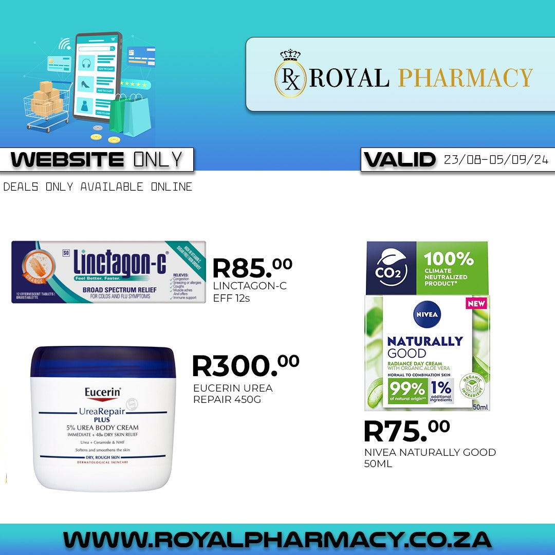 OFFER EXTENDED UNTIL 9 SEPTEMBER 2024 – Royal Pharmacy