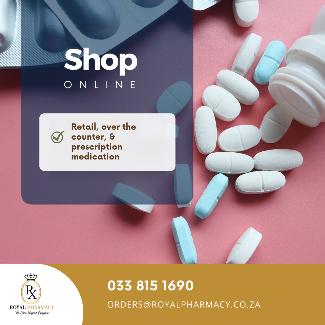 Shopping with Royal Pharmacy in Pietermaritzburg has never been easier