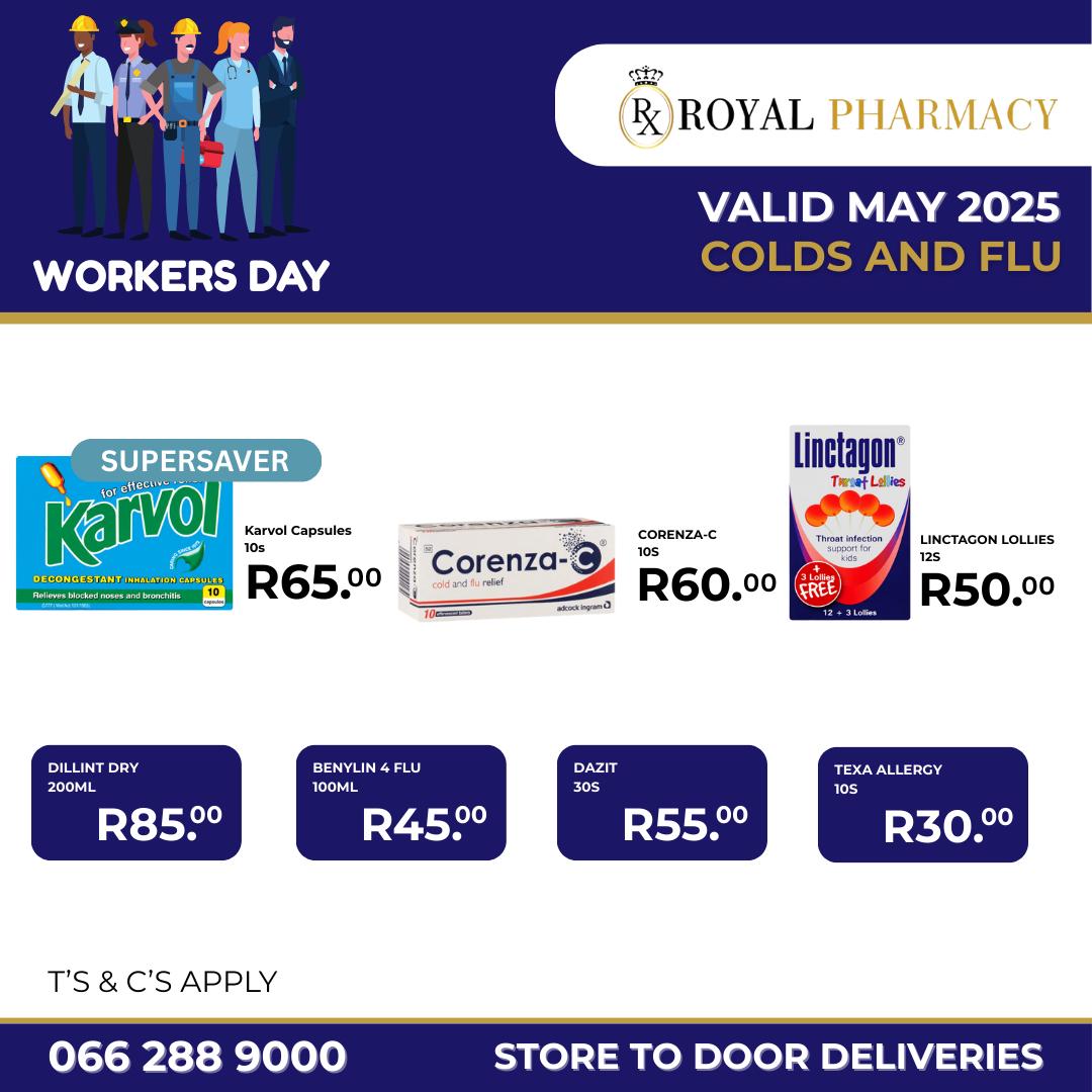 Feeling under the weather? We've got you covered! 🌧️🤧 – Royal Pharmacy