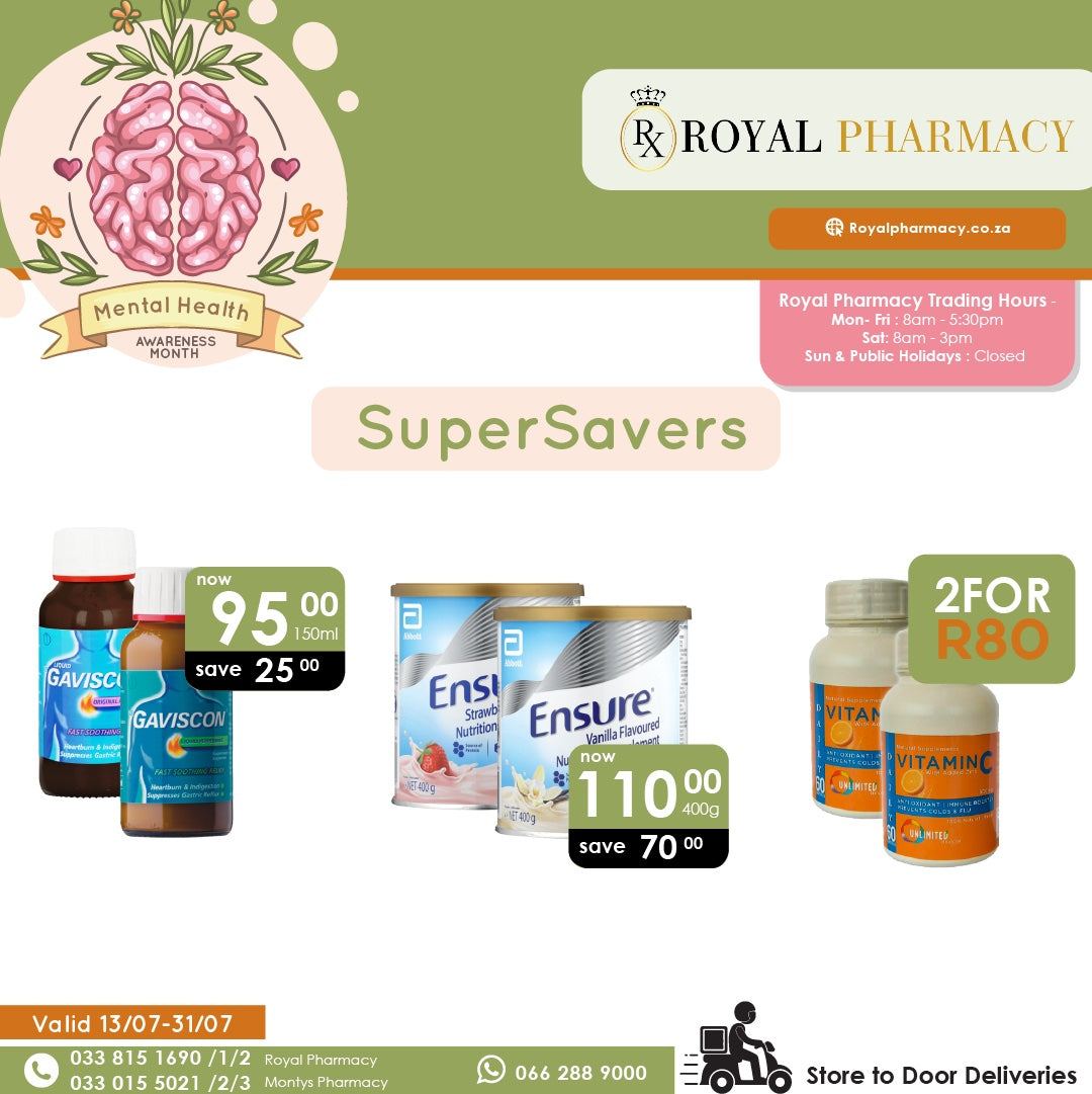 Visit Royal Pharmacy for unbeatable savings