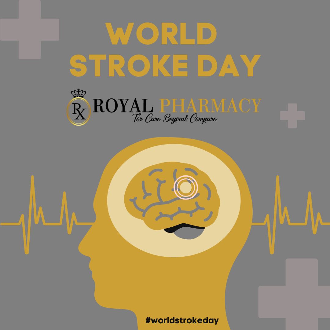 🩺 World Stroke Day – Protect Your Health 🩺 – Royal Pharmacy