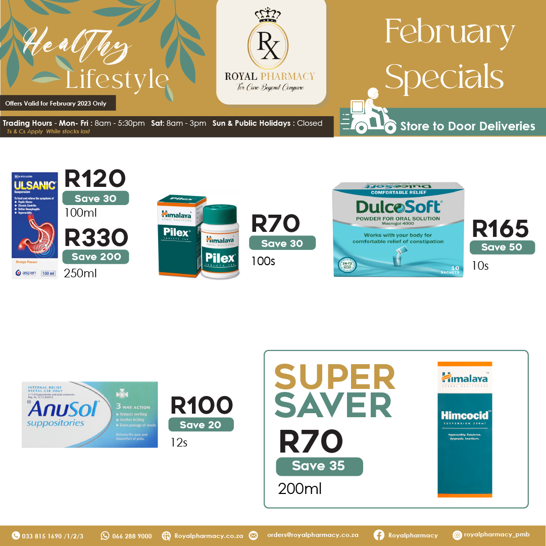 We have amazing #health specials for you – Royal Pharmacy