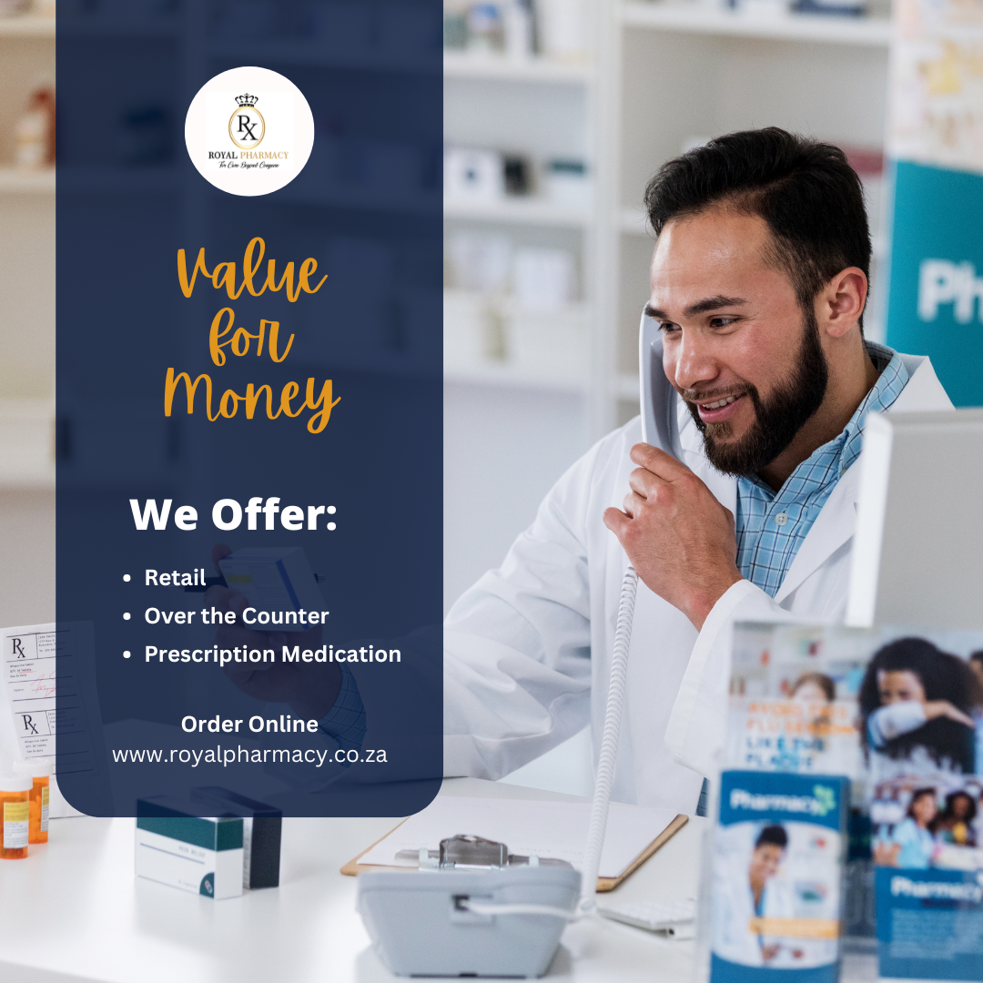 At Royal Pharmacy, we believe in value for money without compromising
