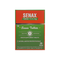 Senax Senna Tablets 13,5mg 20s – Royal Pharmacy