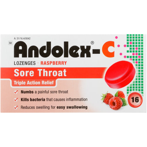 Andolex Throat Lozenges – Royal Pharmacy