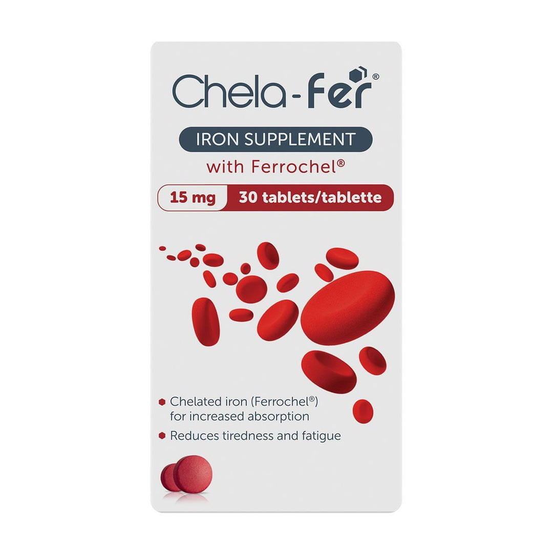 Chela-fer Iron 15mg 30 Tabs – Royal Pharmacy