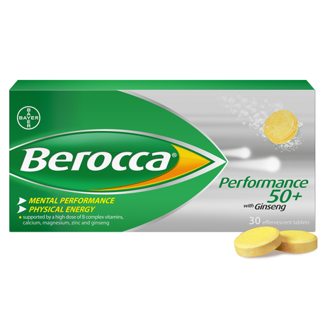 Berocca Performance 50+ 20's – Royal Pharmacy