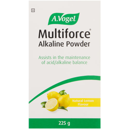 A.Vogel Multiforce Alkaline Powder Lemon 225g – Royal Pharmacy