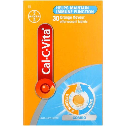 Cal-C-Vita Combo Effervescent Tablets 30 Tablets – Royal Pharmacy