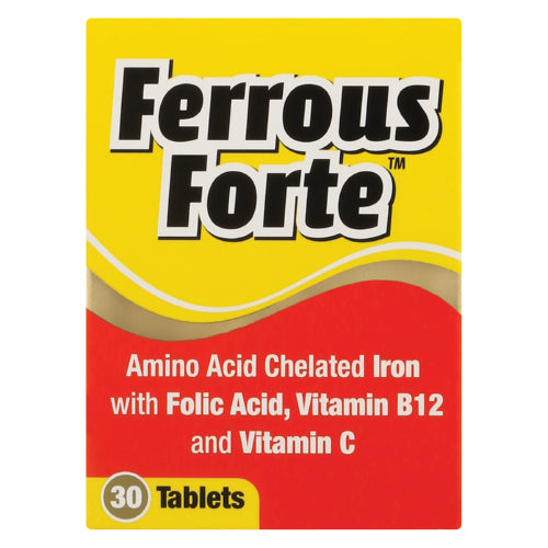Ferrous Forte Complete Iron Supplement 30 Tablets – Royal Pharmacy