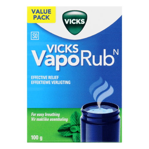 Vicks Vapor Rub Ointment 100g – Royal Pharmacy