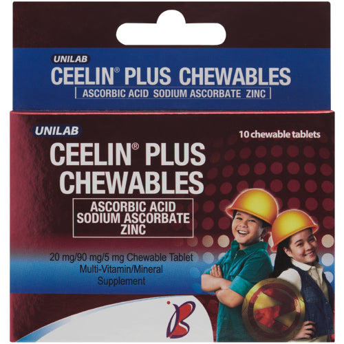 Ceelin Plus Chews 10's – Royal Pharmacy