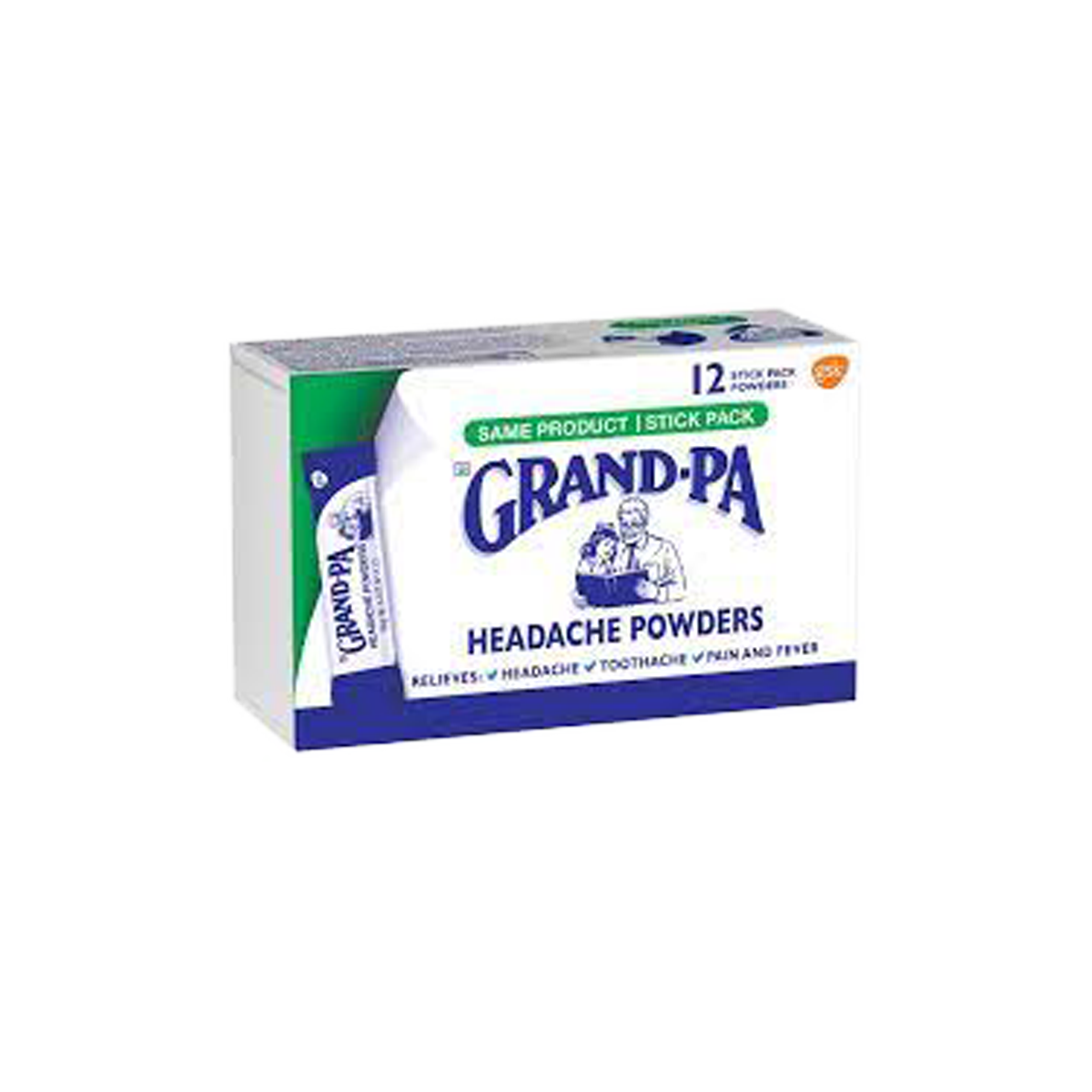 Grand-Pa Headache Powders Stick Pack 12 – Royal Pharmacy